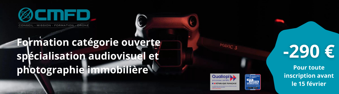 Formation Télépilote Drone Montpellier - Cursus Certifié - CMFD
